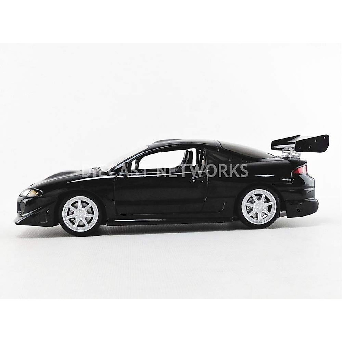 Greenlight Artisan Collection 19040 1995 Mitsubishi Eclipse Black 1:18 Scale