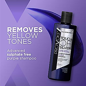 ProVoke Purple Shampoo and Conditioner Set for Color Treated Hair – Sulfate Free Hair Toner for Blondes