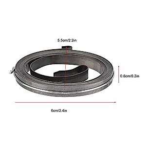 Recoil Pull Start Starter Spring for Honda GX120 GX160 & GX200 28442-ZH8-003 Lawnmower Engine Champion Power Replacement Cord Kit