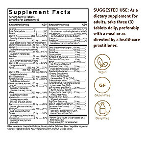 Solgar Male Multiple, 120 Tablets - Multivitamin, Mineral & Herbal Formula for Men - Advanced Phytonutrient - Vegan, Gluten Free, Dairy Free - 40 Servings