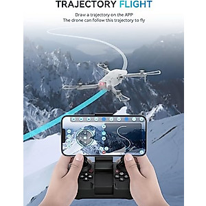 Drone with Camera for Adults - ROVPRO Dual Camera S60 RC Quadcopter with APP Control - Obstacle Avoidance, Waypoint Fly, Altitude Hold, Roll Mode, Headless Mode, 2 Batteries