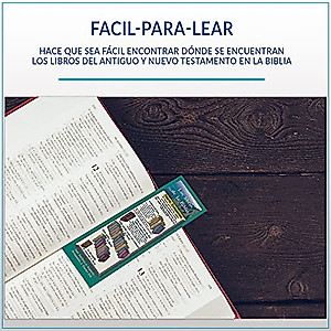 eThought Los Libros de la Biblia en Español - Books of the Bible in Spanish, Para la Iglesia, Escuela Bíblica, Niños, Buscadores y Cristianos, 25 Marcadores