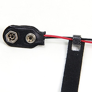 9V Battery Connectors, Ancable 10-Pack I Type 9 Volt Battery Wire Clip Snaps Connector