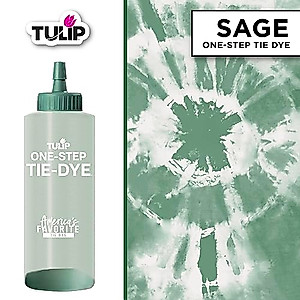 Tulip One-Step Tie-Dye Kit, Vibrant Colors for Fabric 4 fl oz, Sage