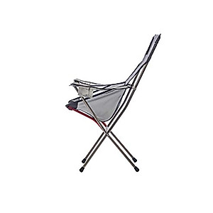 Big Agnes Big Six Armchair - High & Wide Luxury Camp Chair, Asphalt/Gray