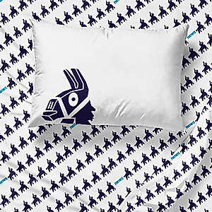 Jay Franco Fortnite Llama Geo 4 Piece Twin Bed Set - Includes Reversible Comforter & Sheet Set - Super Soft Fade Resistant Microfiber (Official Fortnite Product)