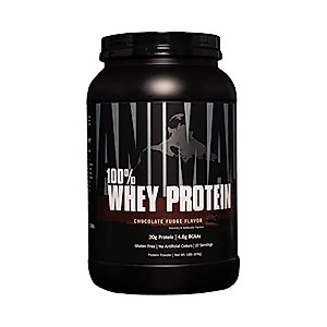 Animal 100% Whey Protein Powder – Whey Blend for Pre- or Post-Workout, Recovery or an Anytime Protein Boost– Low Sugar – Chocolate, 1.8 lb