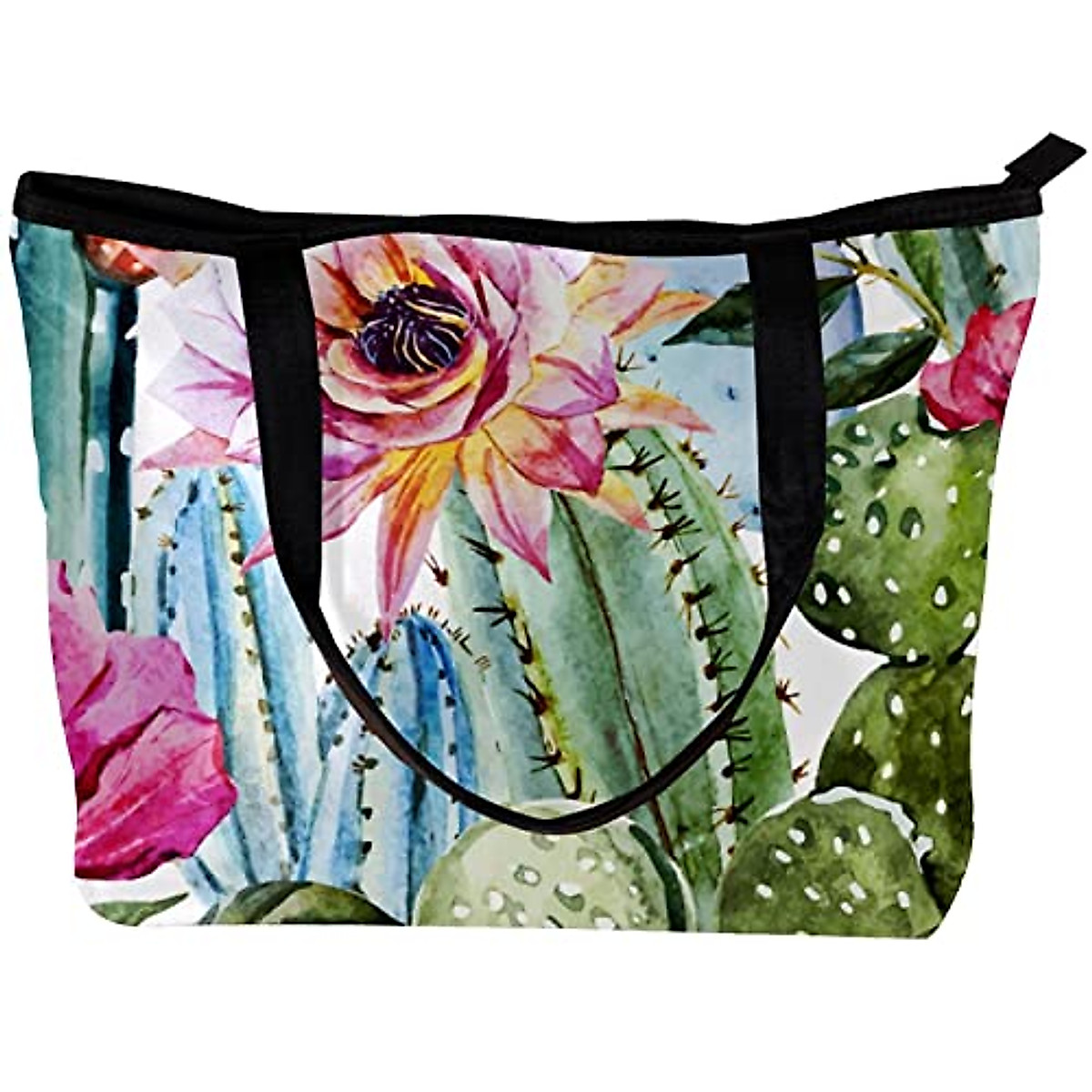 Tote Bag Women Satchel Bag Handbag Stylish Tote Handbag for Women Hobo Bag Fashion Crossbody Bag, Tropical Plant Flower Cactus