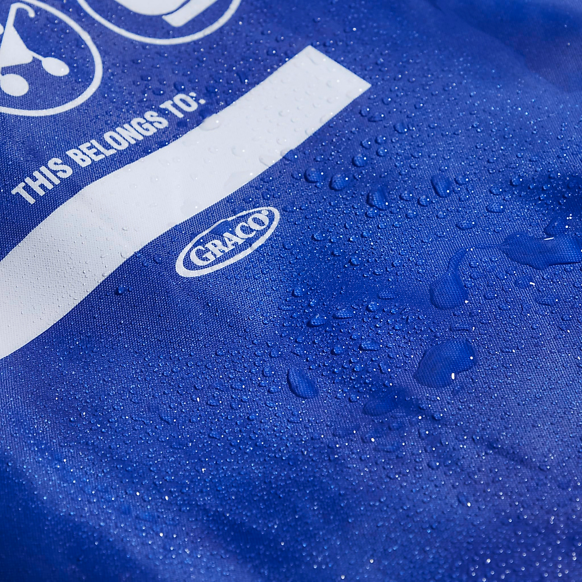 Graco Car Seat + Umbrella Stroller Extra Large Travel Bag, Tear & Water Resistant, Heavy Duty Travel Bag, Universal Size Gate Check Bag for Convertible Car Seats, Infant Carriers & Booster Seats, Blue