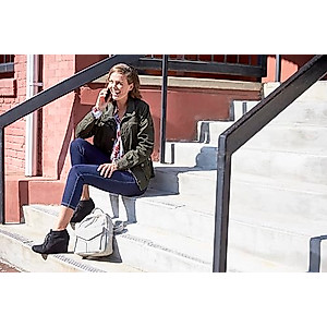 510 Design Ranier Glass Table Lamp for Bedroom, Nightstand Light With Cotton Blend Fabric Shade, Rotary Switch, 72" Corded, 60W Bulb, Casual, Modern, Used At Desk Side, Living Space 1 Piece - Green