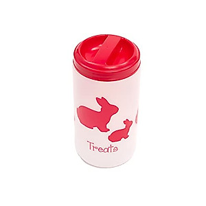 Lixit Treat and food storage jars for Small Animals. (Pack of 1)