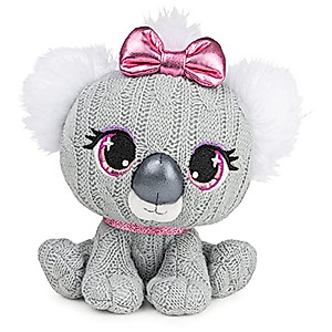 GUND P.Lushes Designer Fashion Pets Victoria Melbie Premium Koala Stuffed Animal, Gray and Pink, 6”
