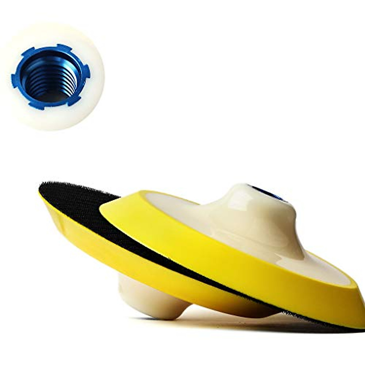 6" Diamond Sanding/Polishing Pads Backer Pad with 5/8"-11 Thread for Angle Grinder Polisher