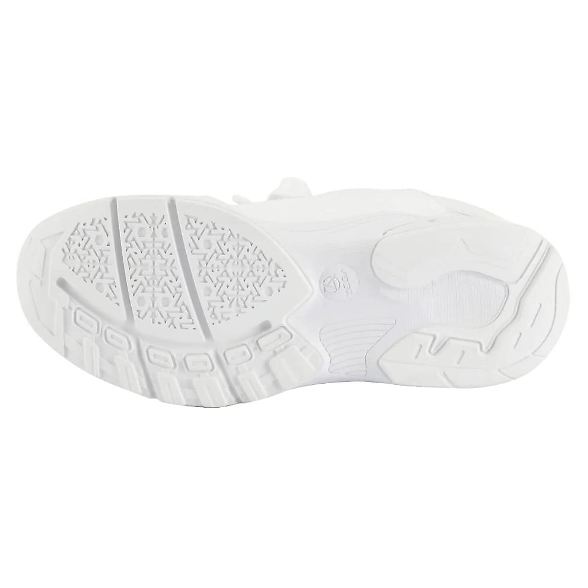 ZEBA Women's Hands Free Slip-On Walking Shoes (Snow White, 9)