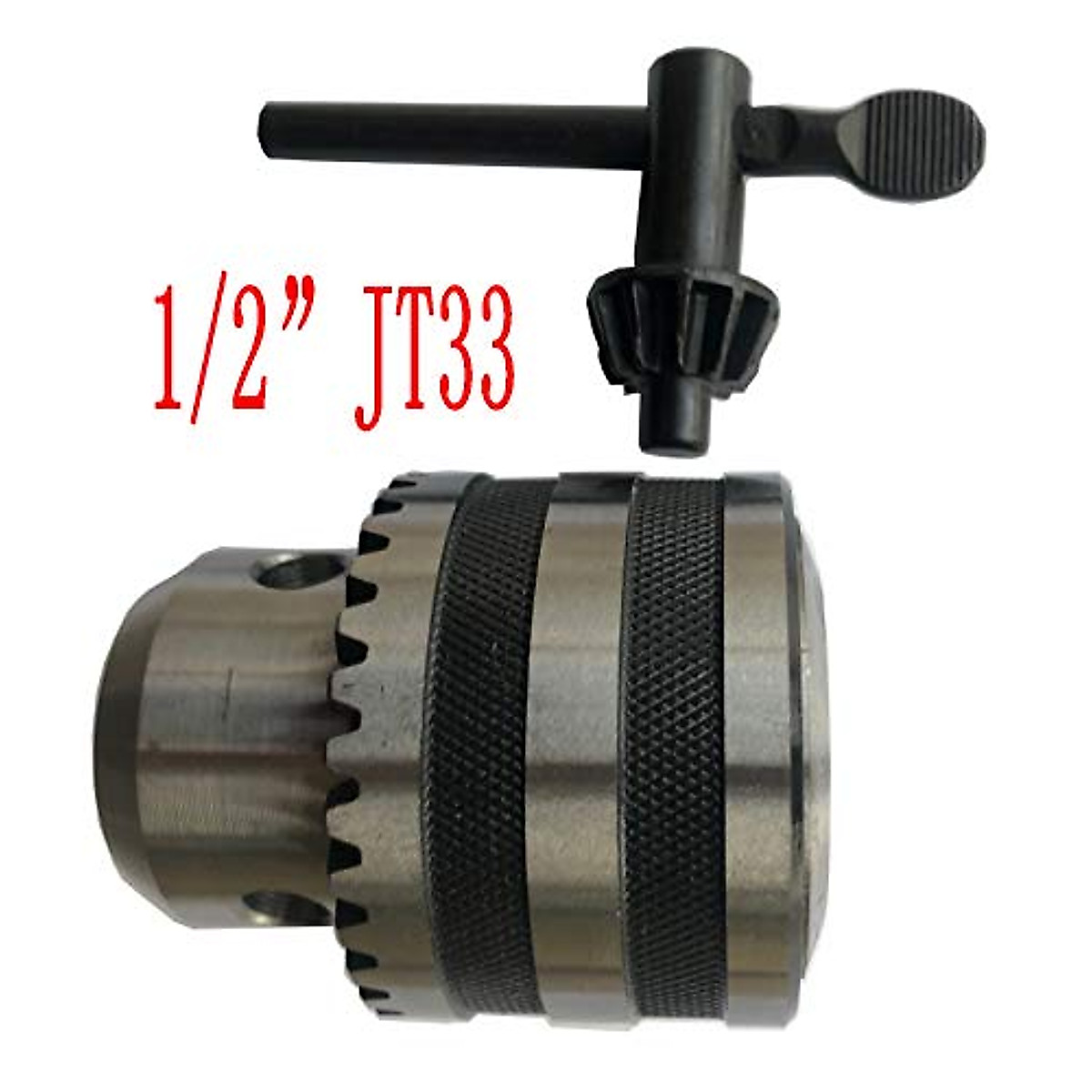 1/32-1/2 INCH JT33 Heavy Duty Drill Chuck With Key