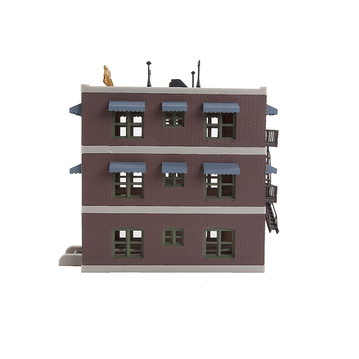 Life-Like Trains HO Scale Building Kits - Belvedere Downtown Hotel