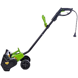 Earthwise SN70016 Electric Corded 12Amp Snow Shovel, 16" Width, 430lbs/Minute