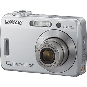 Sony Cybershot S500 6MP Digital Camera with 3x Optical Zoom (OLD MODEL)