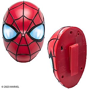 DecoSet® Marvel Spider-Man™ Ultimate Light Up Eyes Cake Topper, 1-Piece Cake Topper Set, Superhero Head with Lights