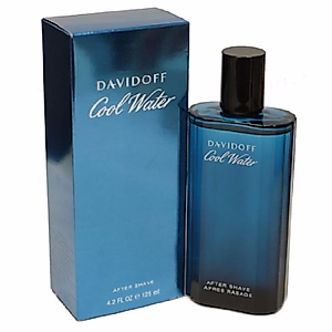 Cool Water By Zino Davidoff For Men. Aftershave 4.2 Oz / 125 Ml.