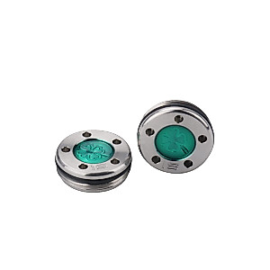 SEACLOUD Golf Custom Putter Screws Weights Green Lucky Four-Leaf 15g Compatible with Titleist Scotty Cameron Golf Club Heads Putters Newport