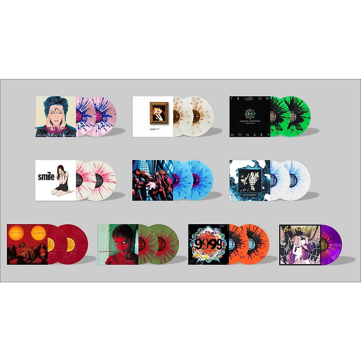 【Amazon.co.jp限定】THE YELLOW MONKEY VINYL ALBUM COLLECTION -MAJOR DEBUT 30th ANNIVERSARY EDITION (完全生産限定盤) (オリジナル・トートバッグ付) [Analog]
