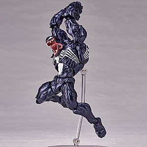 Venom Carnage Action Figure Collectible Anime Doll Model Toy PVC Joints Movable Toy Figures Collection Character Statue Decoration Ornaments (Venom)