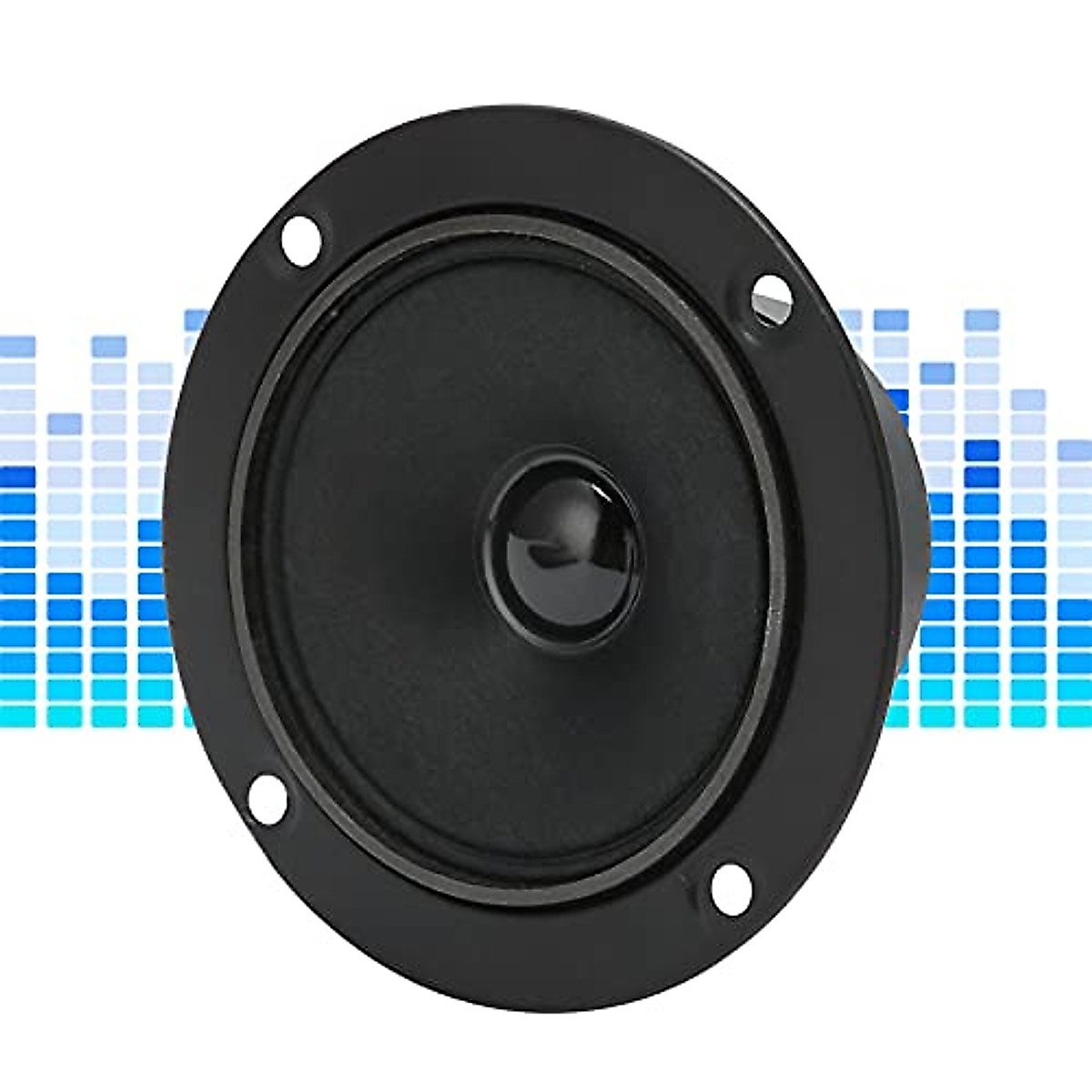 753 3in 4 Ohm Loudspeakers, 5W Speaker Audio Loudspeaker Tweeter Magnetic HiFi Treble Speaker
