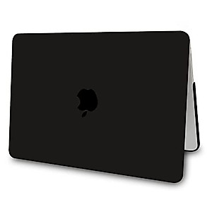 KECC Case Compatible with MacBook Air 13 inch Case 2022 2021 2020 Release A2337 M1 A2179 Retina Display + Touch ID Protective Plastic Hard Shell + Keyboard Cover (Matte Black)