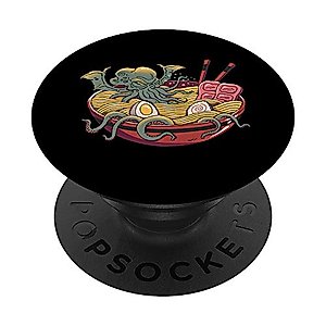Ramen Cthulhu PopSockets PopGrip: Swappable Grip for Phones & Tablets