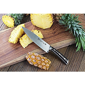 Cangshan TS Series 1020854 Swedish 14C28N Steel Forged 3-Piece Starter Knife Set with Wood Sheaths