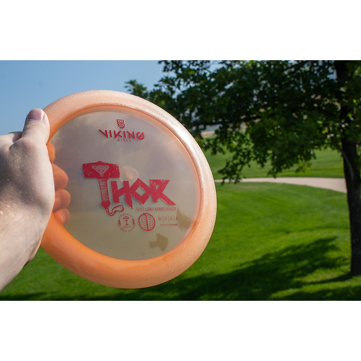 Viking Discs | Thor | Lightweight Advanced Disc Golf Driver | Air Plastic