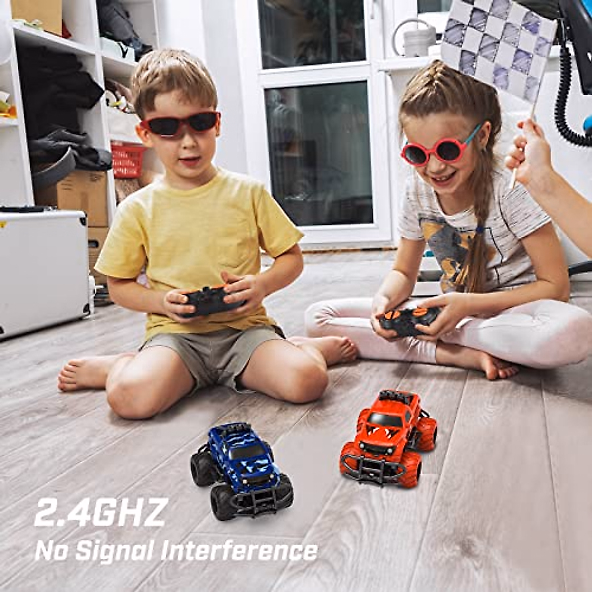 HANCODY Toys for 3 4 5 6 Year Old Boys, Remote Control Car for Boys 4-7, 1:43 Scale Car Toys for Boys 3-5 Years Old, 2.4G RC Car for Kids Toddler Boy Toys Truck Birthday Gifts for 3-7 Years Old Boys