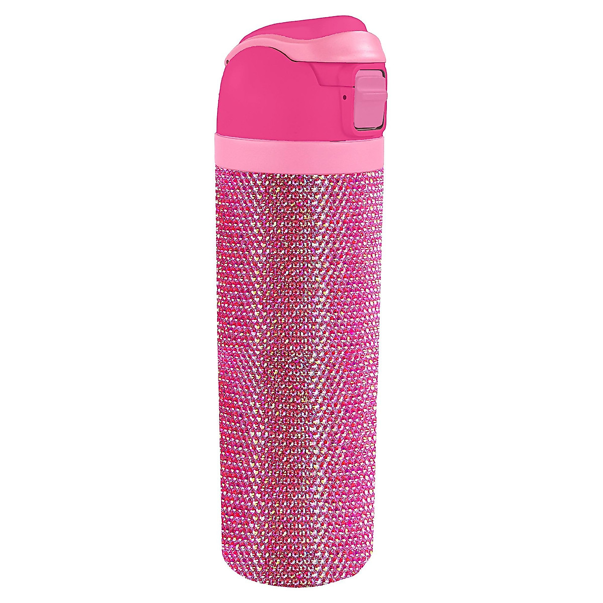 Simply Southern Hot Pink Sequin 24oz Tumbler Water Bottle