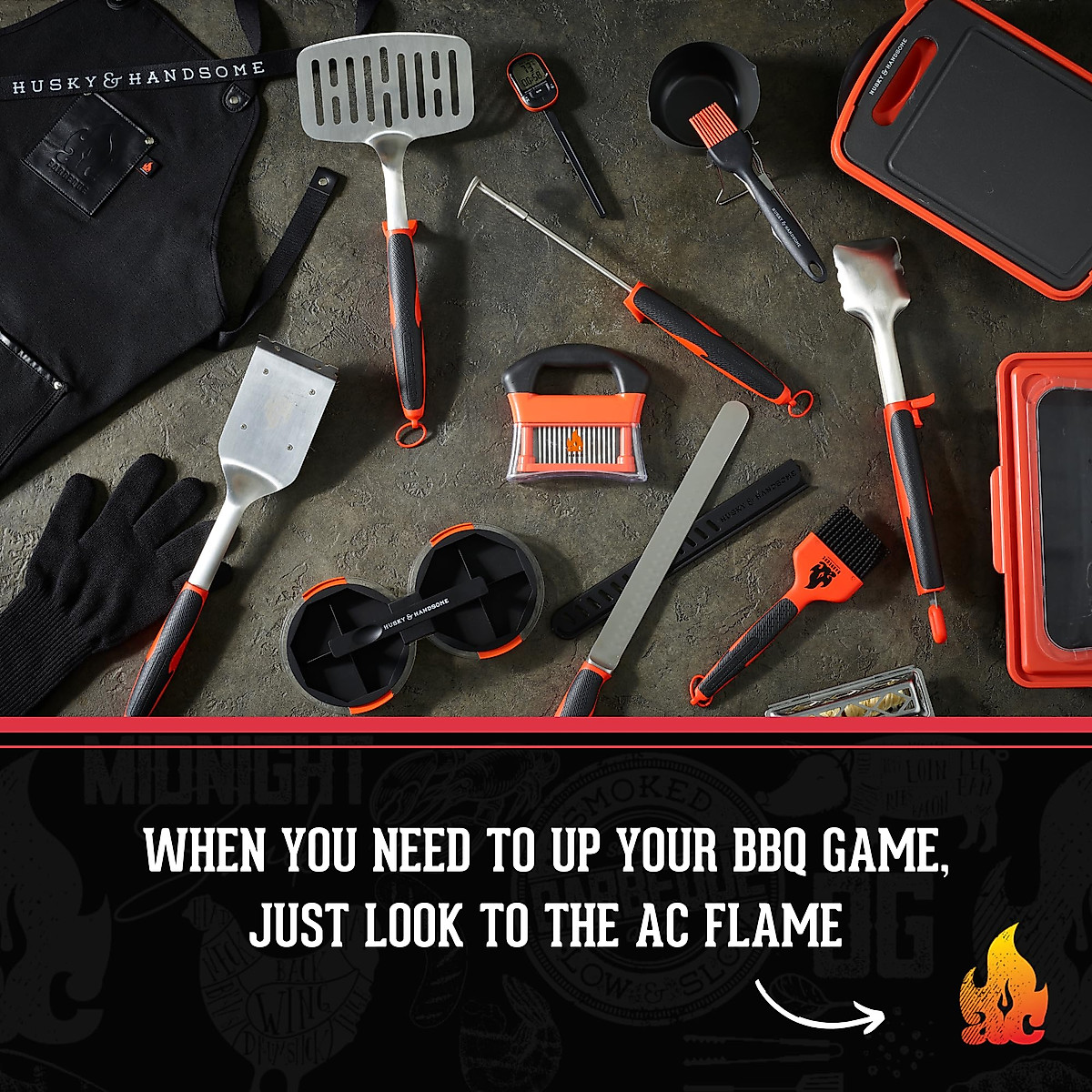 AC Barbeque Carving Knife with Protective Cover