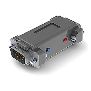 SerialGhost DB9 16GB - Compact RS-232 Logger and Serial Logger with 16GB Flash Drive, green, 72mm x 16mm x 16mm