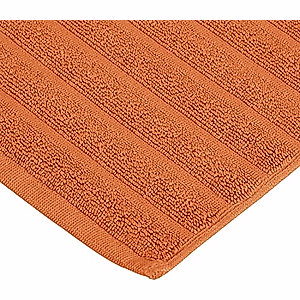 Bath Mats Set 1000 Gram Long-Staple Combed Cotton for Bathroom, 2 Piece, Copper