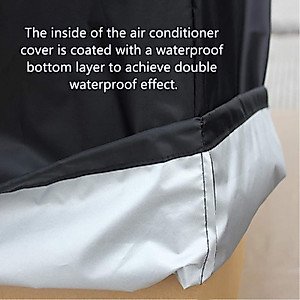 Air Conditioner Cover for Outside Units Ac Cover for Outside Unit Waterproof Fits Up to 30 x 30 x 32 inches