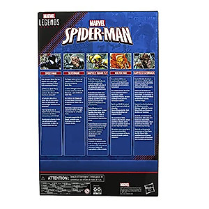 Marvel Legends Series Spider-Man Multipack, 6-Inch-Scale Collectible Action Figures with 14 Accessories, Toys for Kids Ages 4 and Up (Amazon Exclusive)