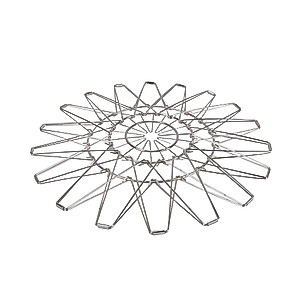 Storage Basket Multivariate Fruit Basket Bowl Countertop Deformable Stainless Steel Fruit Storage Basket Wire Bowl Multipurpose for kitchen Living room bathroom room Dining Room Bedroom or Coffee Shop