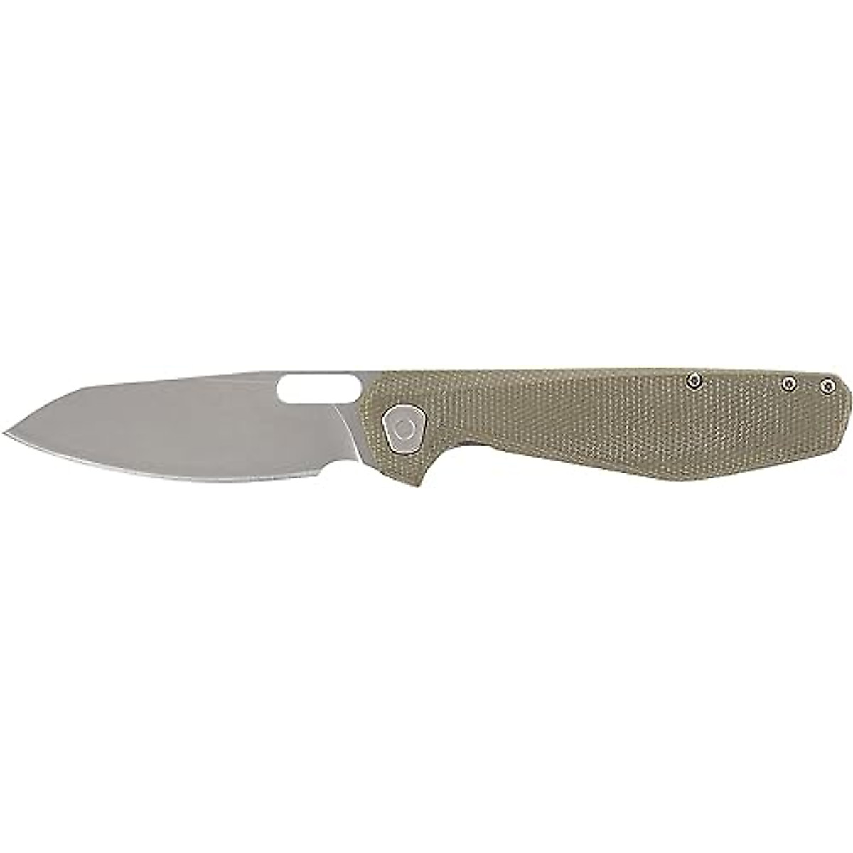 Gerber Gear Slimsada Pocket Knife with Pocket Clip - 3.47" Plain Edge Blade Folding Knife - EDC Gear and Equipment - Micarta