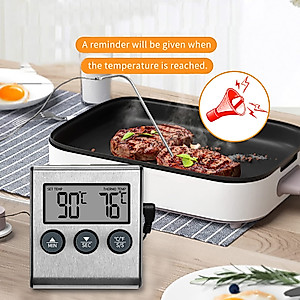 Meat Thermometer Digital for Cooking Precise Oven Temperatures - Accurate Food Thermometer Design