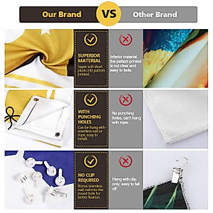 PRETYZOOM Fabric Graduation Banner 2023 Graduation Party Decorations Class of 2023 Graduation Party Favor Photo Background Banner 39.4x78.7 Inch