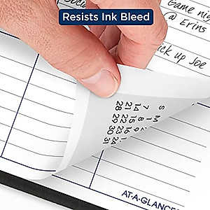 AT-A-GLANCE 2024 Monthly Planner, 8" x 12", Large, DayMinder, Black (G4700024)