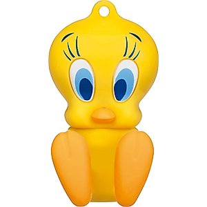 Emtec ECMMD16GL100 - USB 2.0 Flash Drive - 16 GB, 16 Go - Licence Range - L100 Collection - Looney Tunes - Tweety - 3D Gum