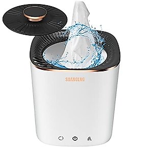 MJJ Mini Washing Machine, Small Underwears Washing Machine, 2.5L Portable Turbo Washer Machine,for Underwears,