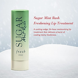 Fresh Color & Care Sugar Lip Set: Sugar Mint Rush Freshening, Rose Tinted Lip Treatment, and Advanced Therapy