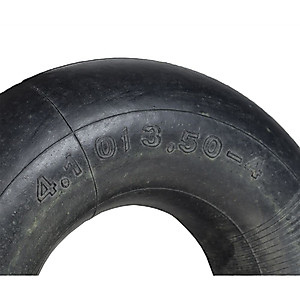 AlveyTech 4.10/3.50-4 (3.00-4, 9x3.50-4) Scooter Inner Tube - Durable Pneumatic Tube with Angled Valve Stem, Replacement 2 or 4-Wheeler Accessories for Electric Scooters, Go-karts & Mobility Scooters