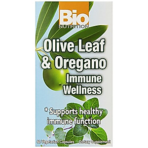 Bio Nutrition Immune Wellness Olive and Oregano Vegi-Caps, 60 Count