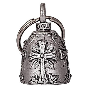 Hot Leathers BEA1020 Silver Cross Guardian Bell